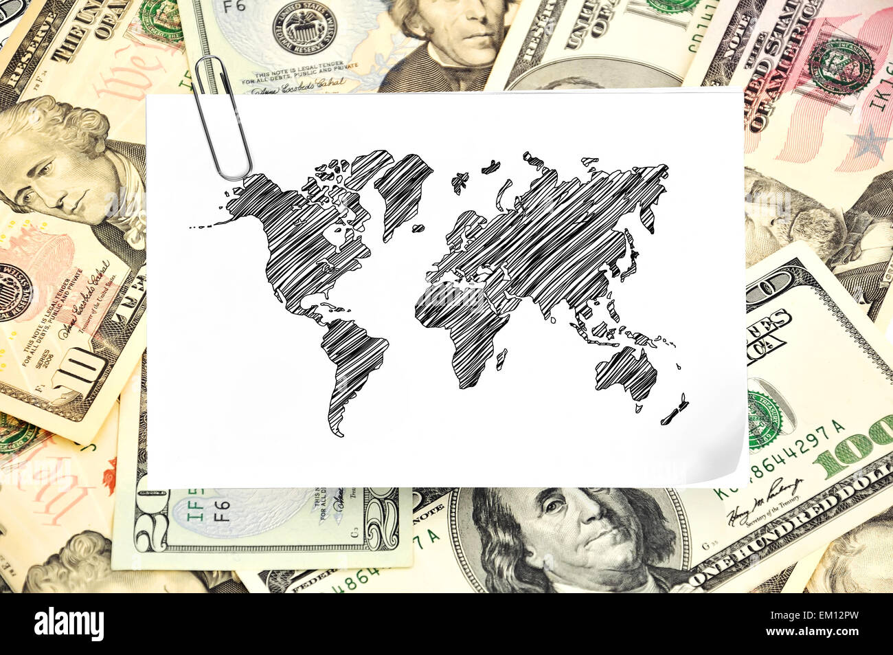 Paper map hi-res stock photography and images - Alamy