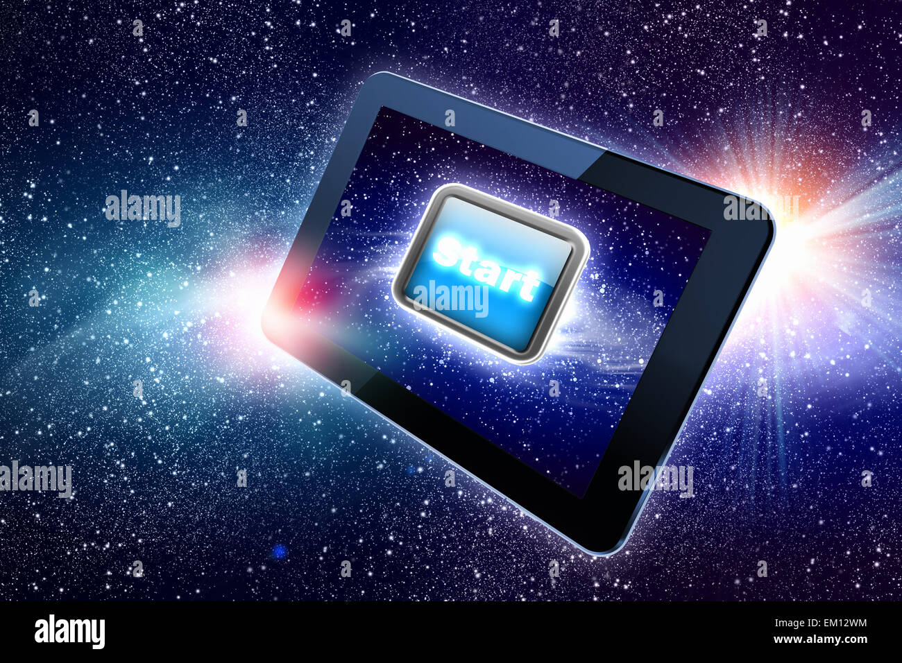 Tablet button hi-res stock photography and images - Alamy