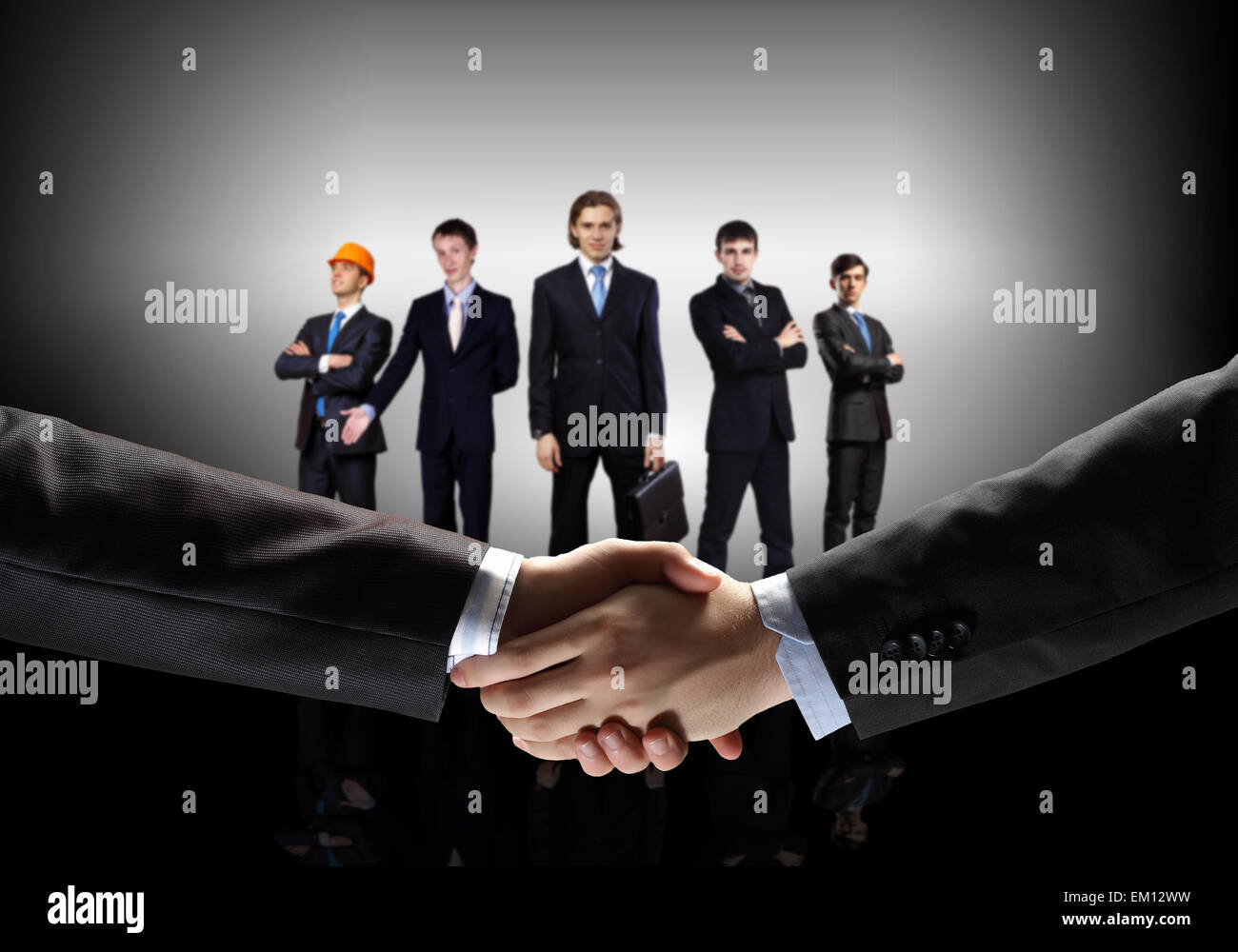 image of business handshake Stock Photo - Alamy