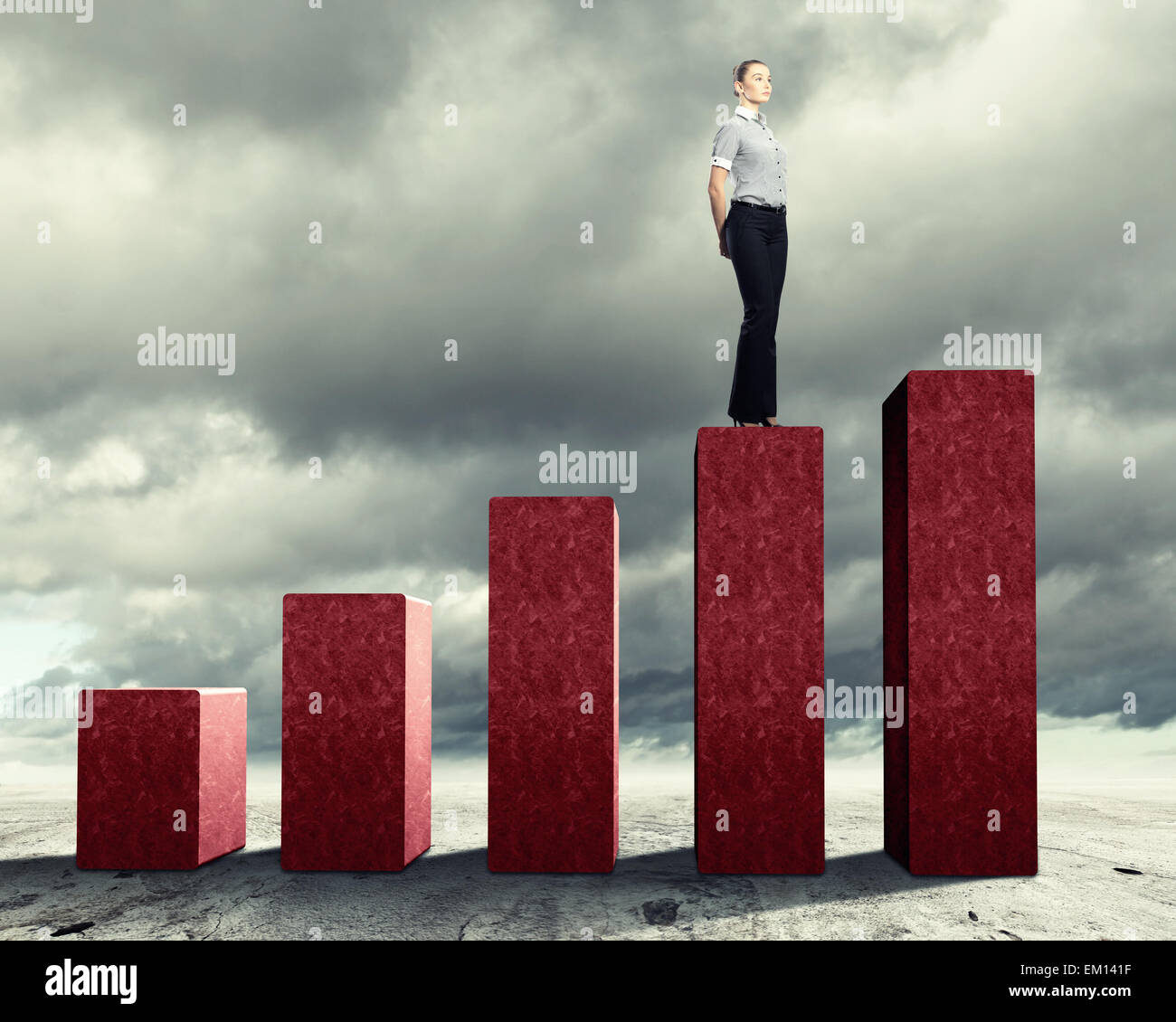 Representing growth and success hi-res stock photography and images - Alamy