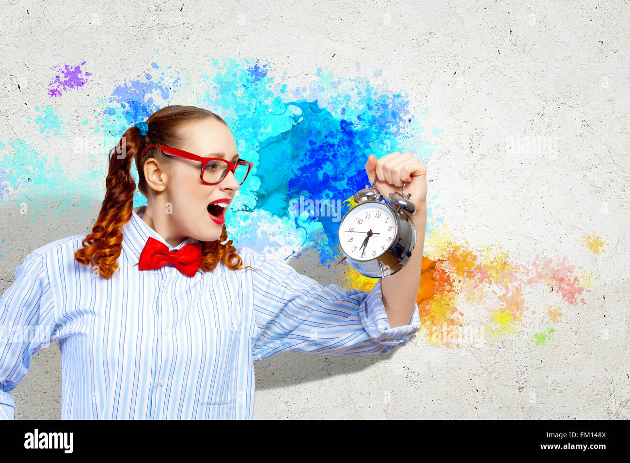 it is time! Stock Photo - Alamy