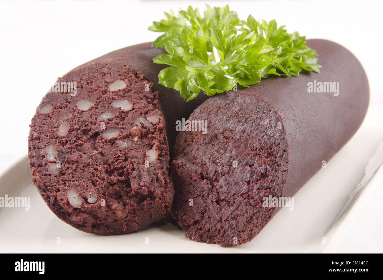 Irish black pudding hi-res stock photography and images - Alamy
