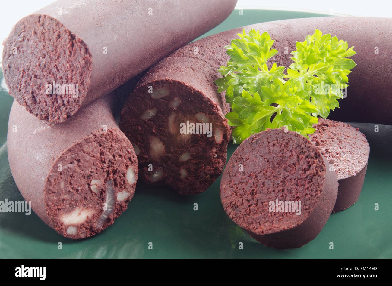 Irish black pudding hi-res stock photography and images - Alamy