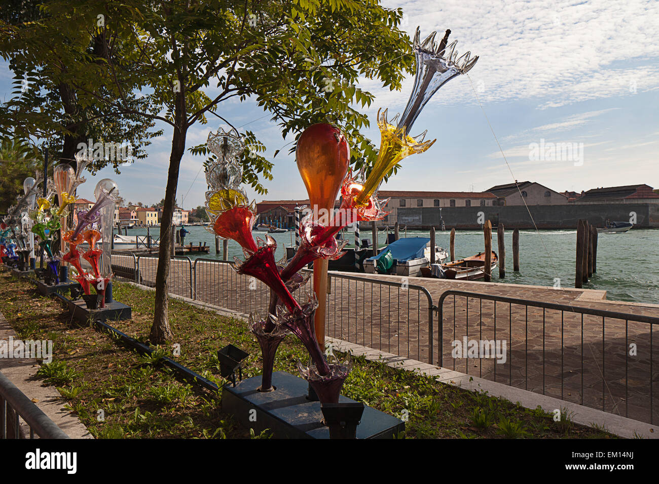 Glass Sculptures; Murano Italy Stock Photo - Alamy