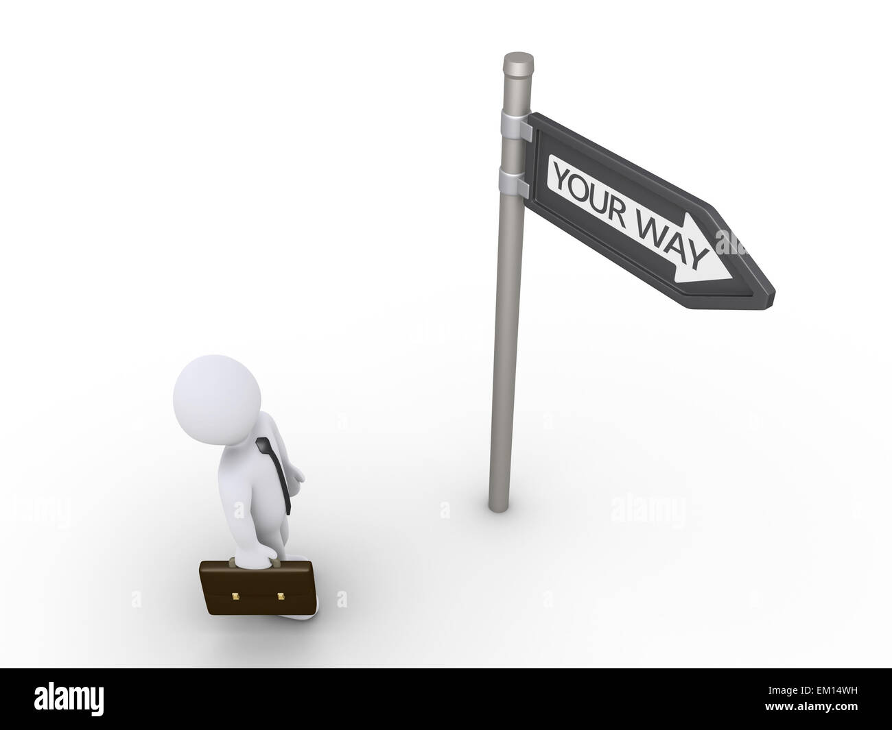 Searching for the way hi-res stock photography and images - Alamy