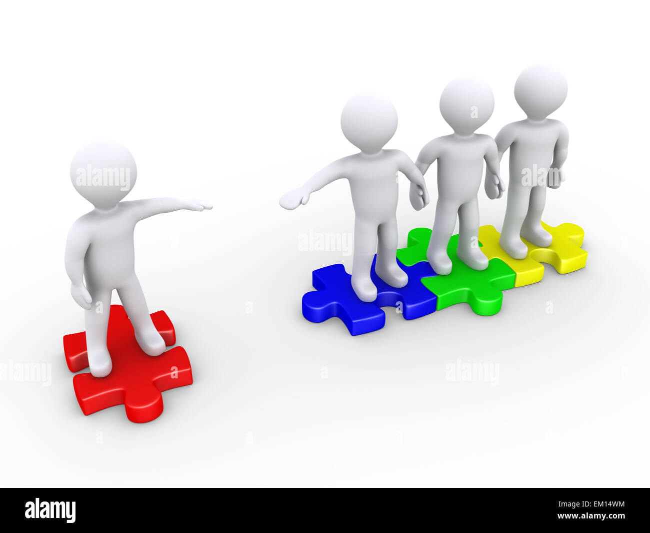 Attach, join Cut Out Stock Images & Pictures - Alamy