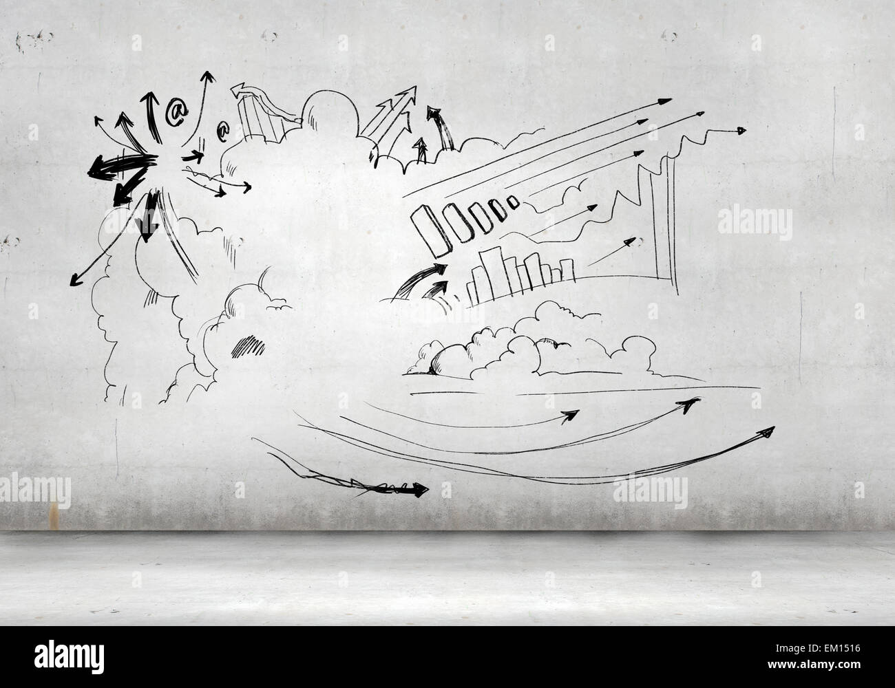 Sketch background image Stock Photo - Alamy