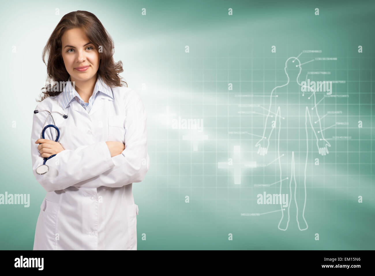 young female doctor Stock Photo - Alamy