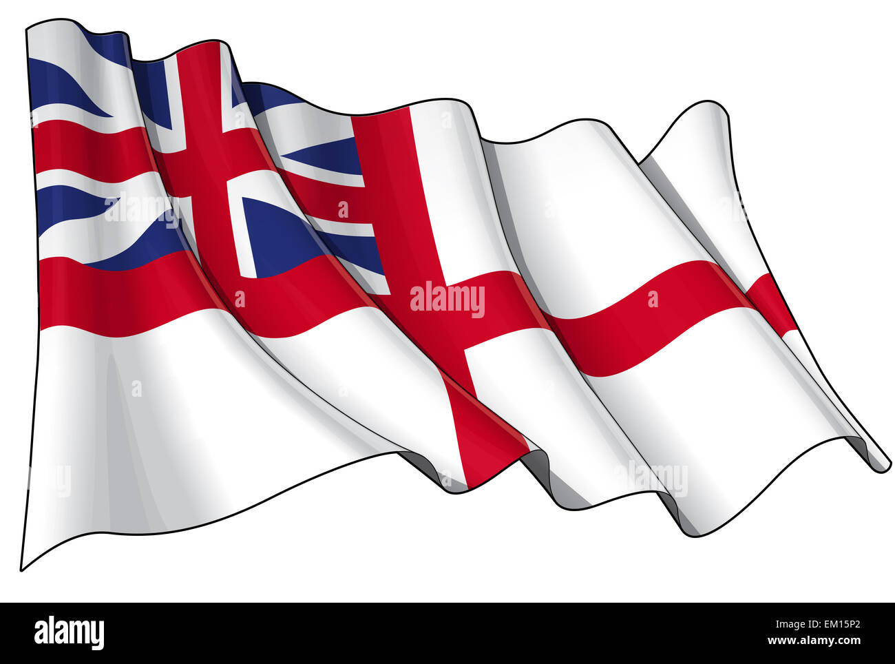 King's colours flag hi-res stock photography and images - Alamy