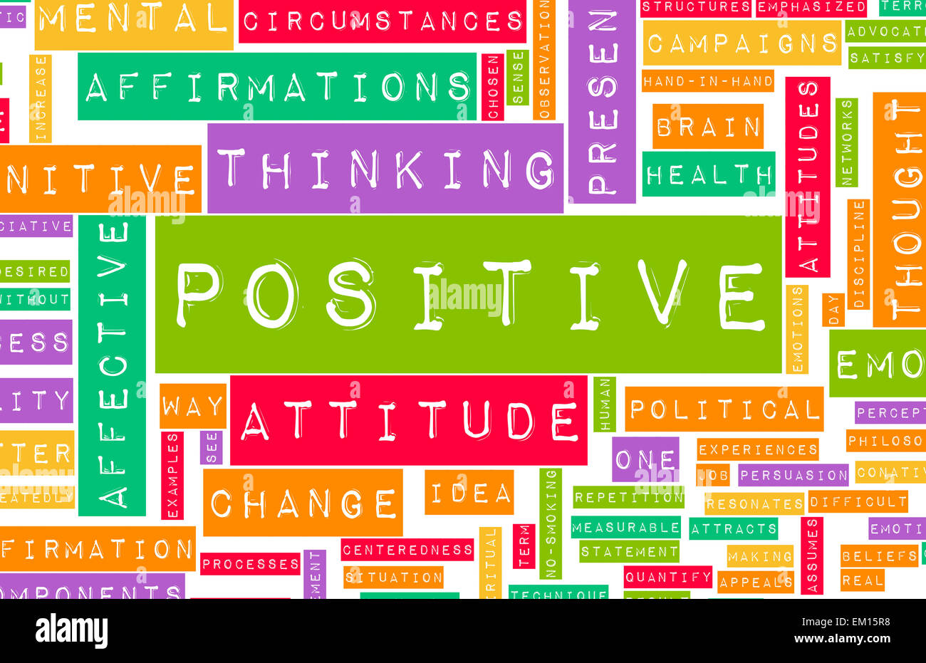 Positive affirmations concept motivation hi-res stock photography and ...