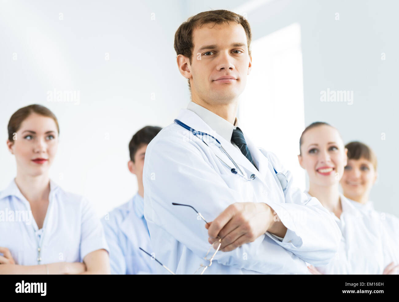 team of doctors Stock Photo - Alamy