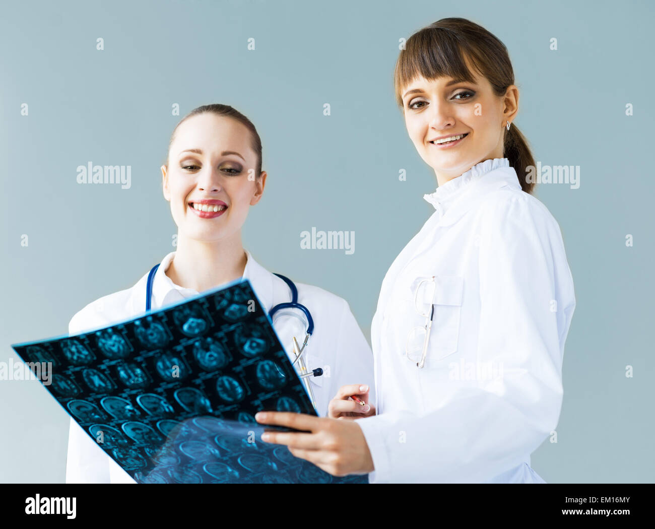 image of two doctors Stock Photo - Alamy