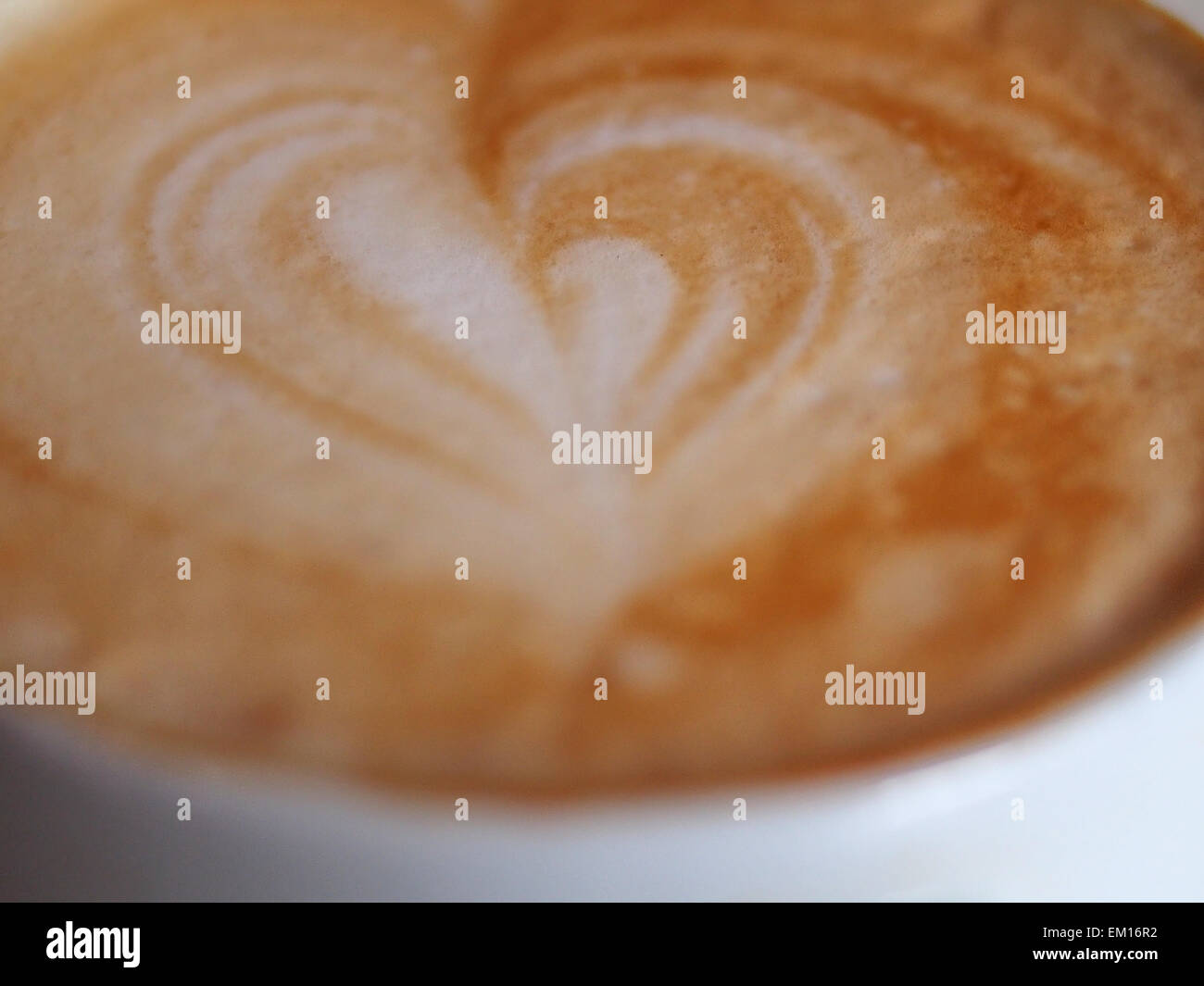 Cafe mocha, the real bistro Stock Photo - Alamy