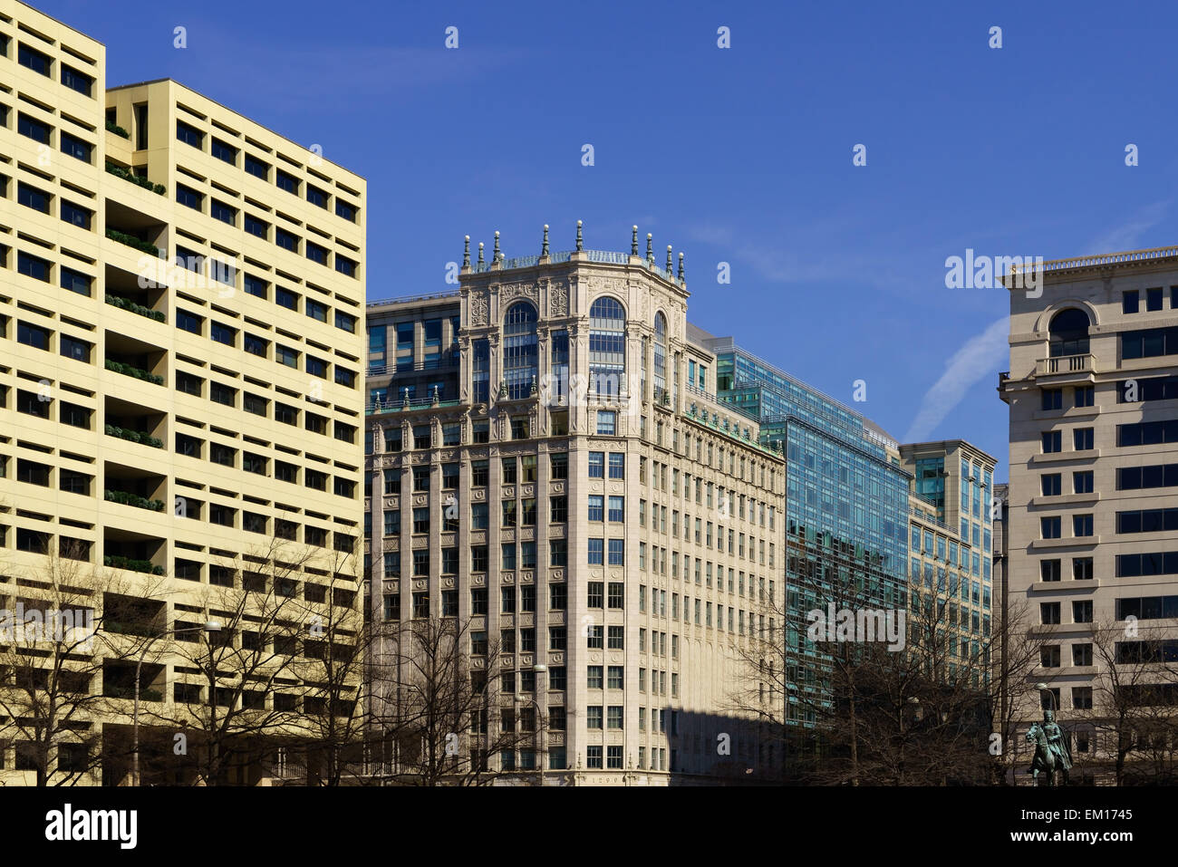 Buildings in the city centre of Washington DC, USA Stock Photo - Alamy