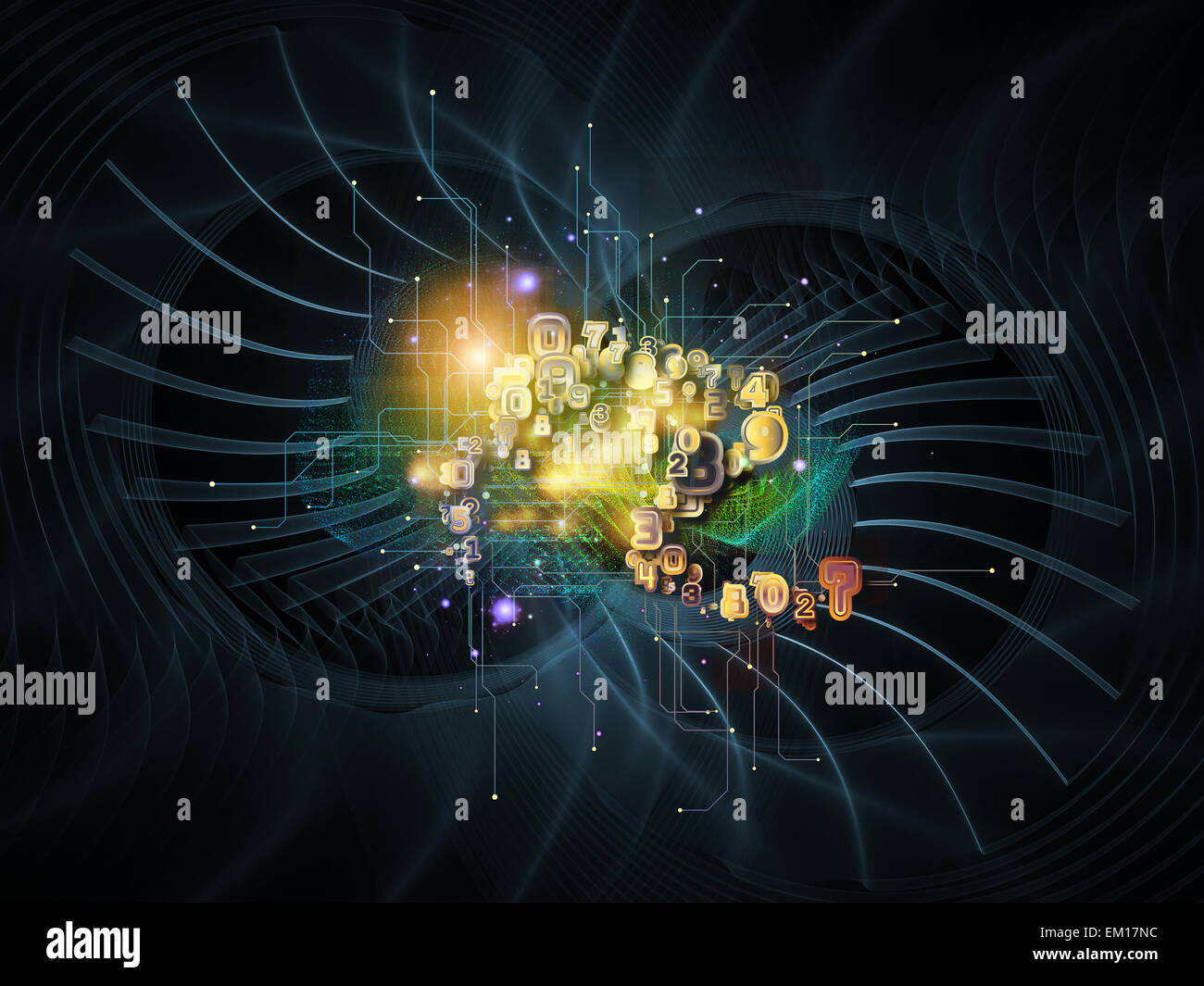 Numeric design hi-res stock photography and images - Alamy