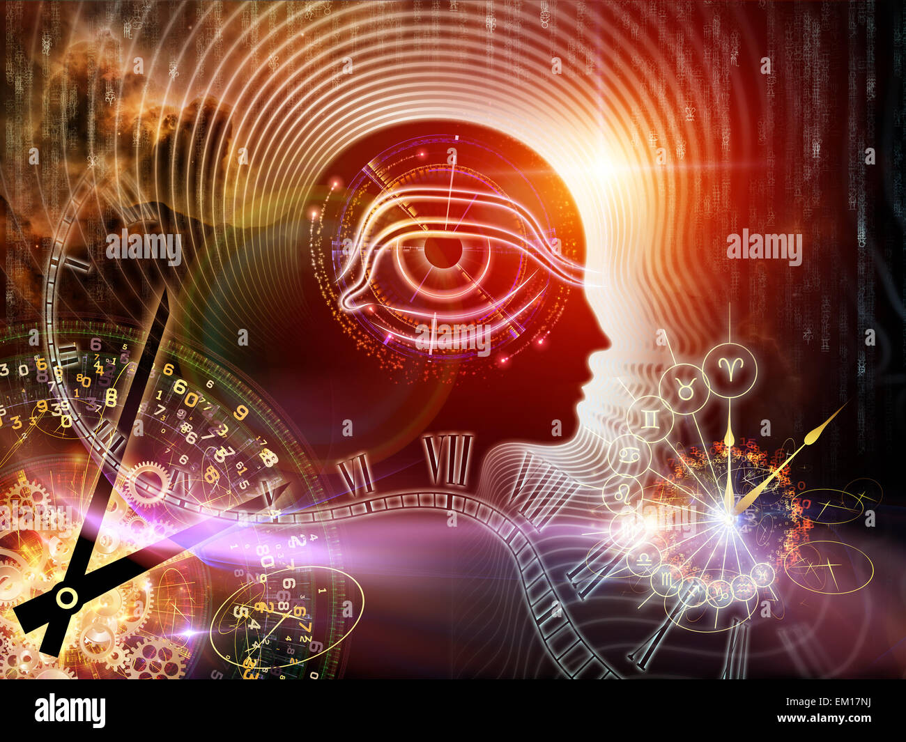 Synergies of Human Mind Stock Photo - Alamy