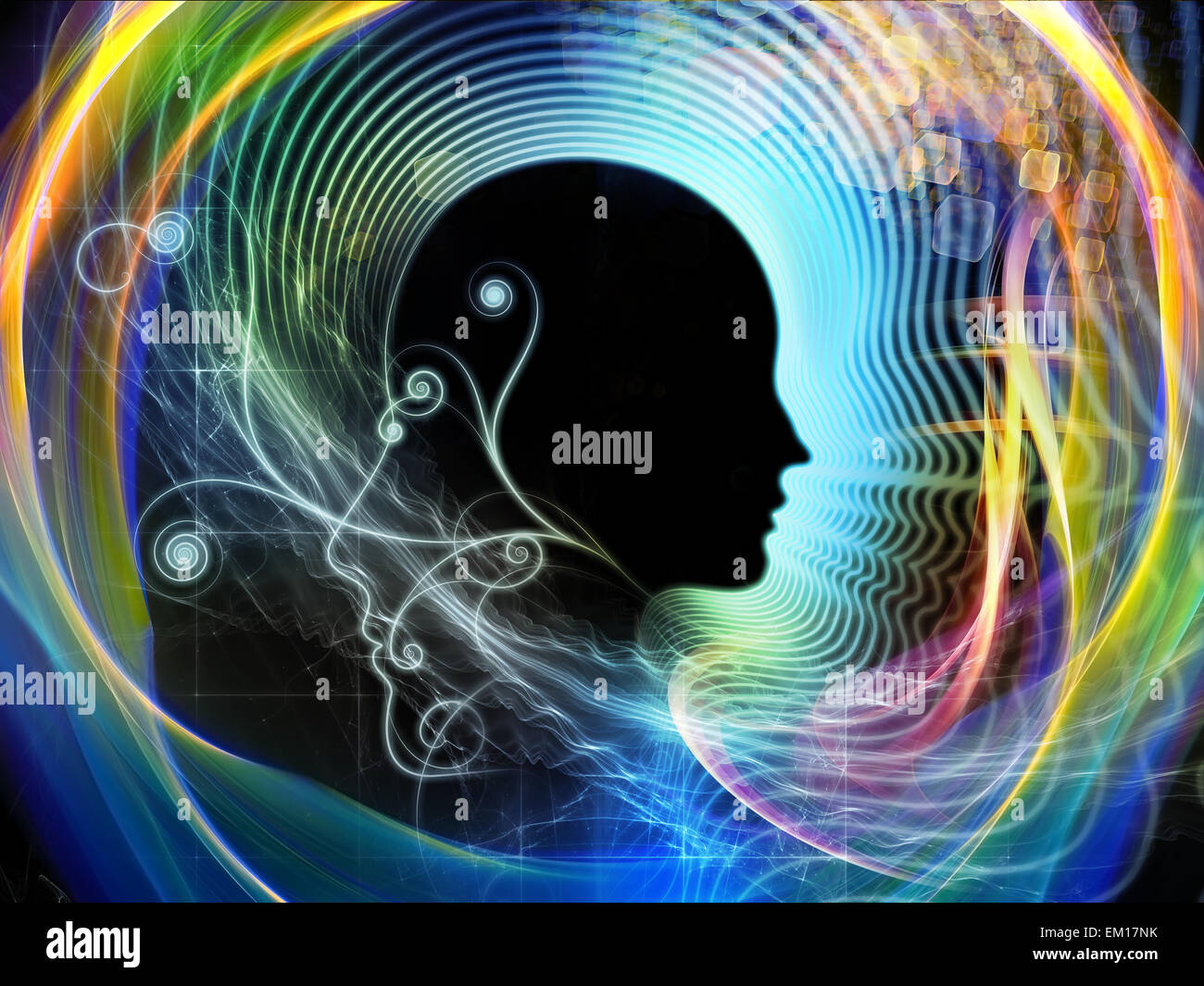 Synergies of Human Mind Stock Photo - Alamy