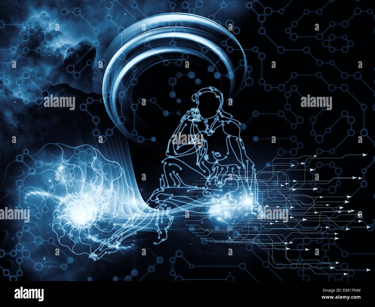 Human network hi-res stock photography and images - Alamy