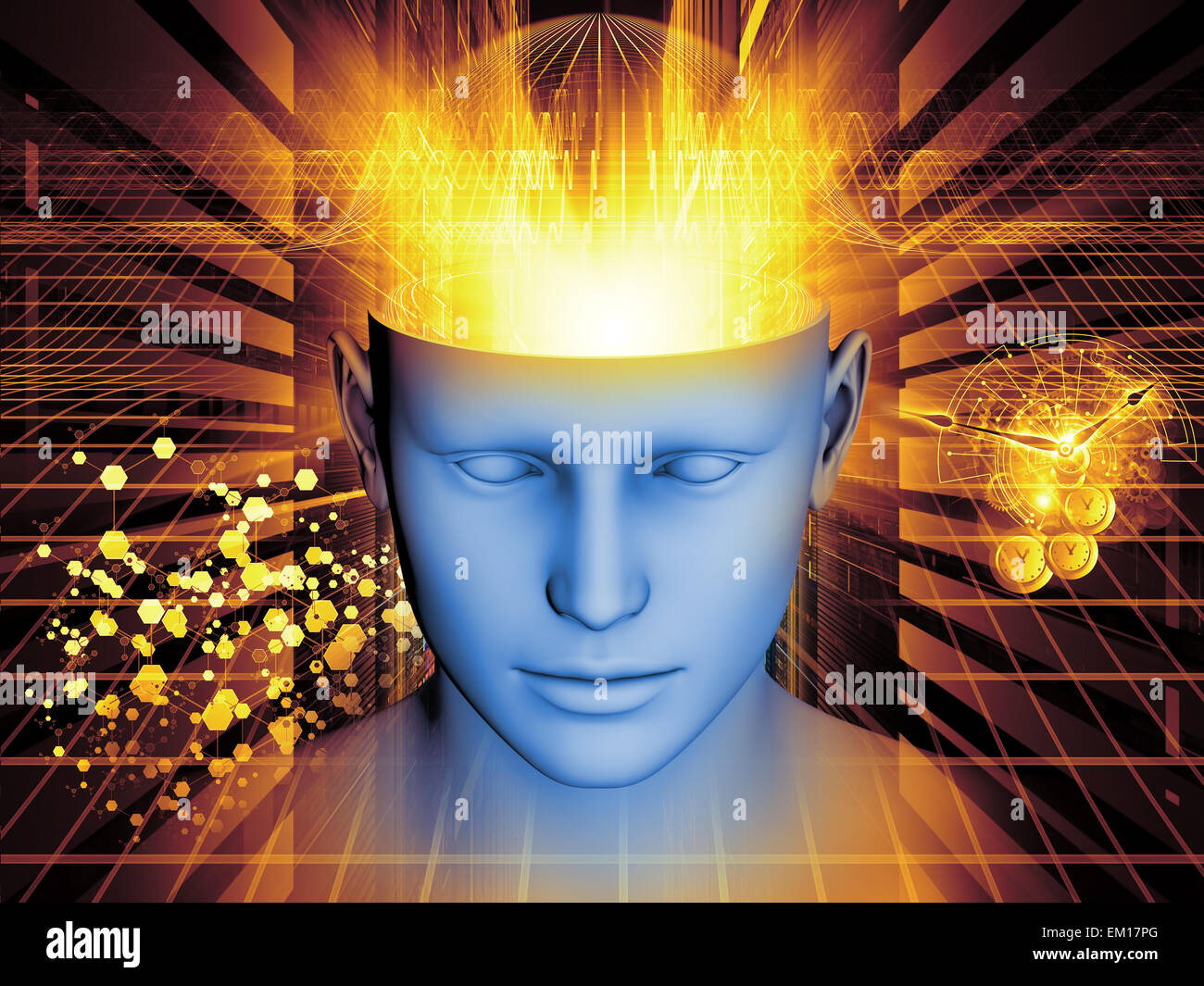 Magic of the Mind Stock Photo - Alamy
