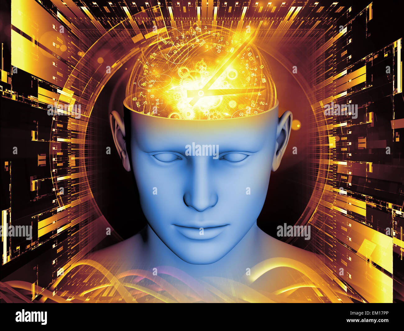 Human time surreal art hi-res stock photography and images - Alamy