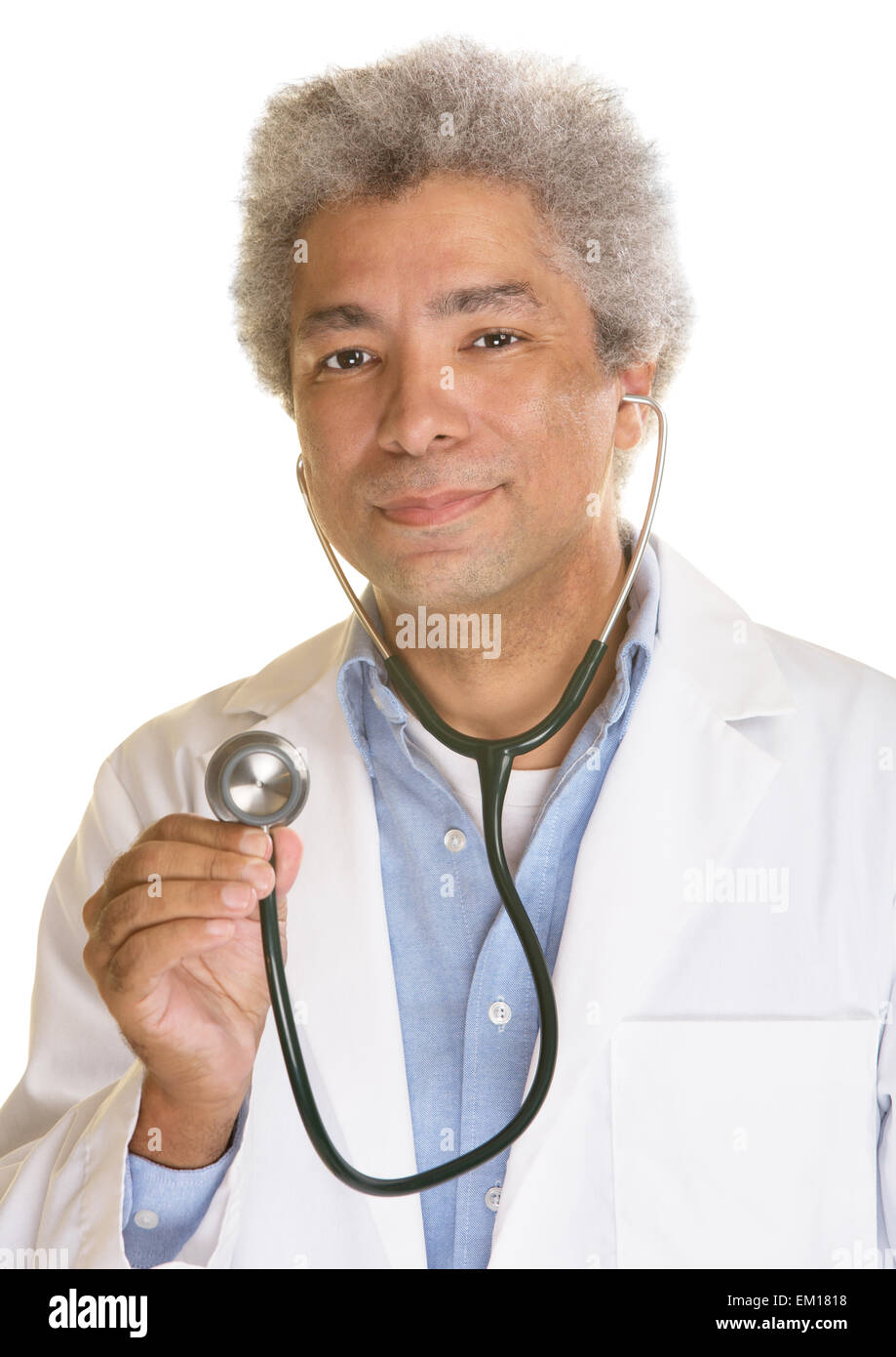Black doctor pulse rate hi-res stock photography and images - Alamy