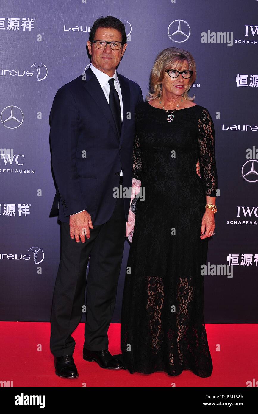 Shanghai, China. 15th April, 2015. Laureus World Sports Ambassador ...