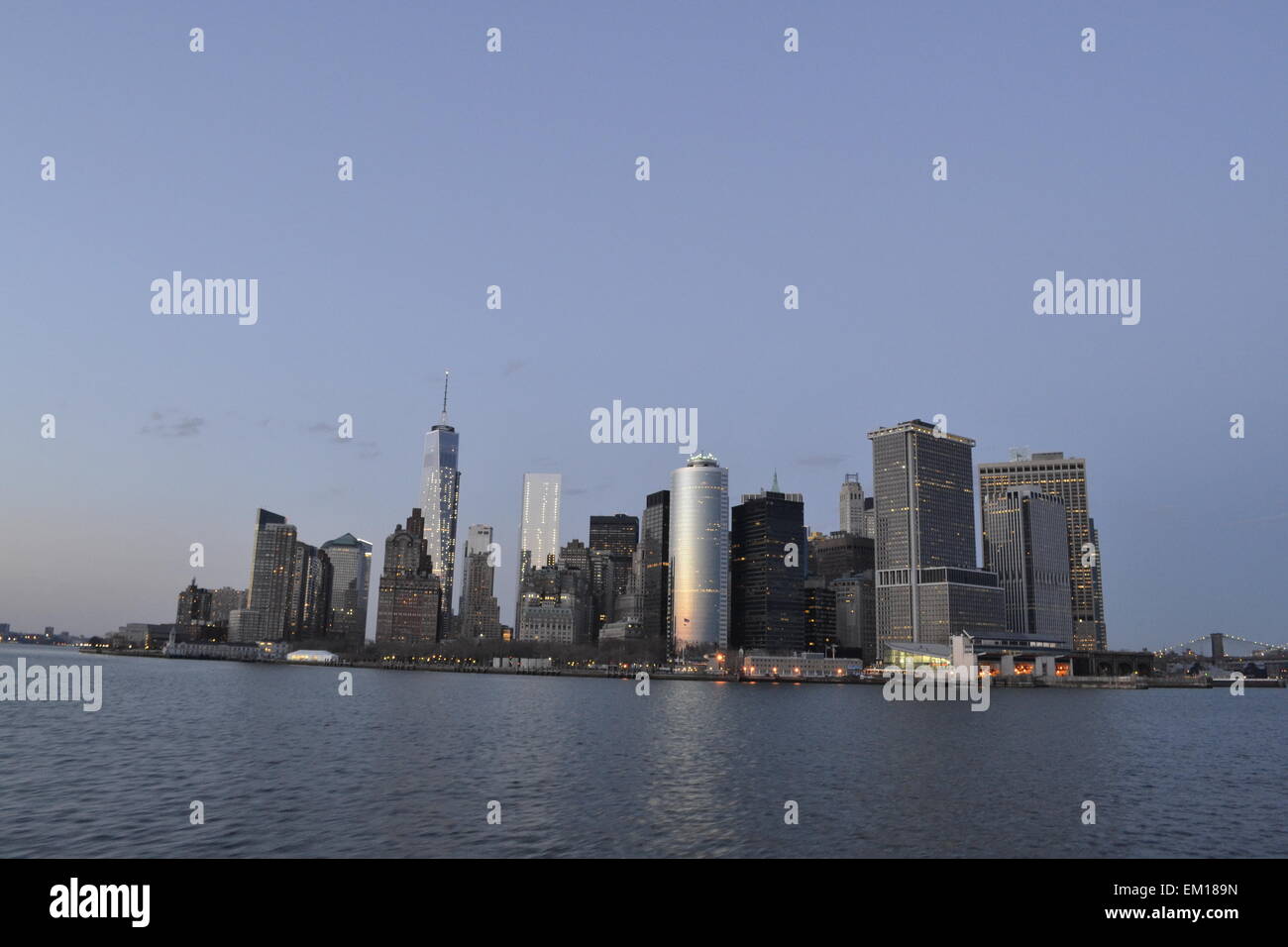Staten island ferry and lights hi-res stock photography and images - Alamy