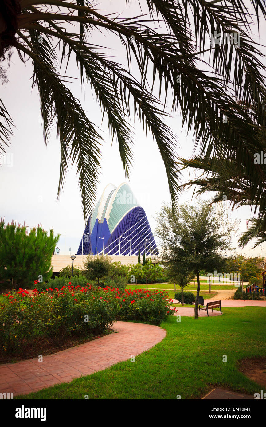 Exterior of L'Agora building in Valencia Spain a multifunctional ...