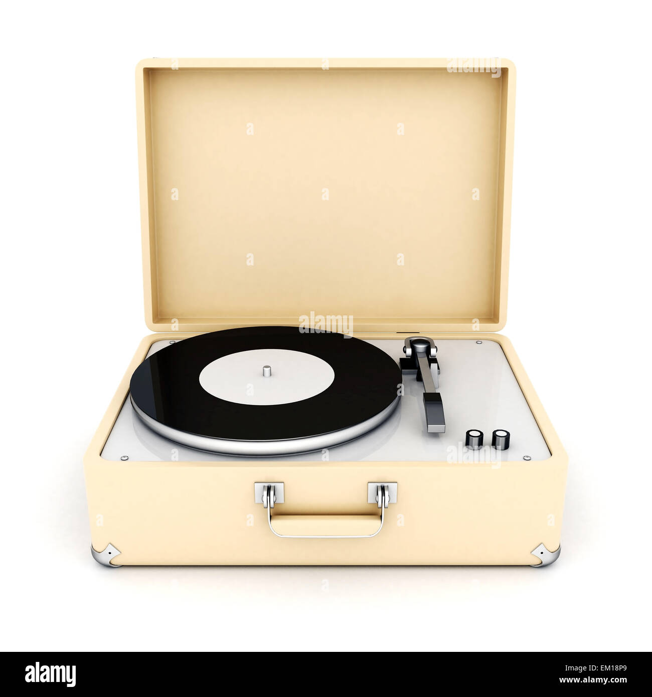 Retro turntable hi-res stock photography and images - Alamy