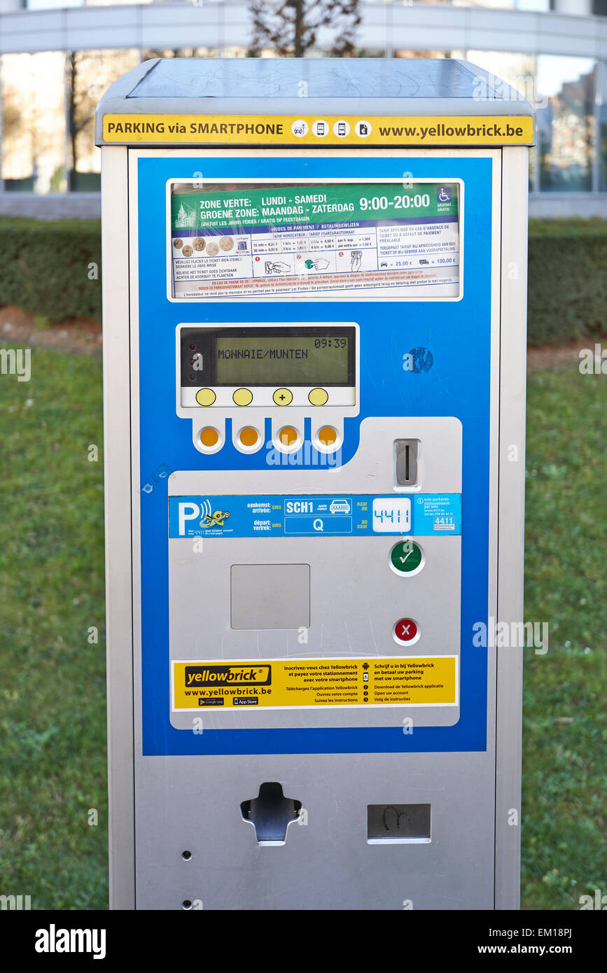 Brussels powered solar parking meter. Parking solutions have been ...