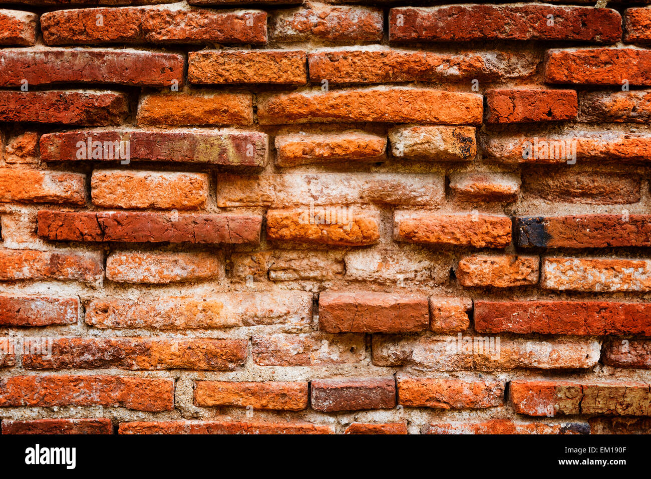 Detail of ancient brick wall Stock Photo - Alamy