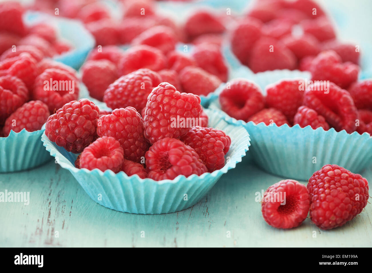 Ripe rasberries hi-res stock photography and images - Alamy