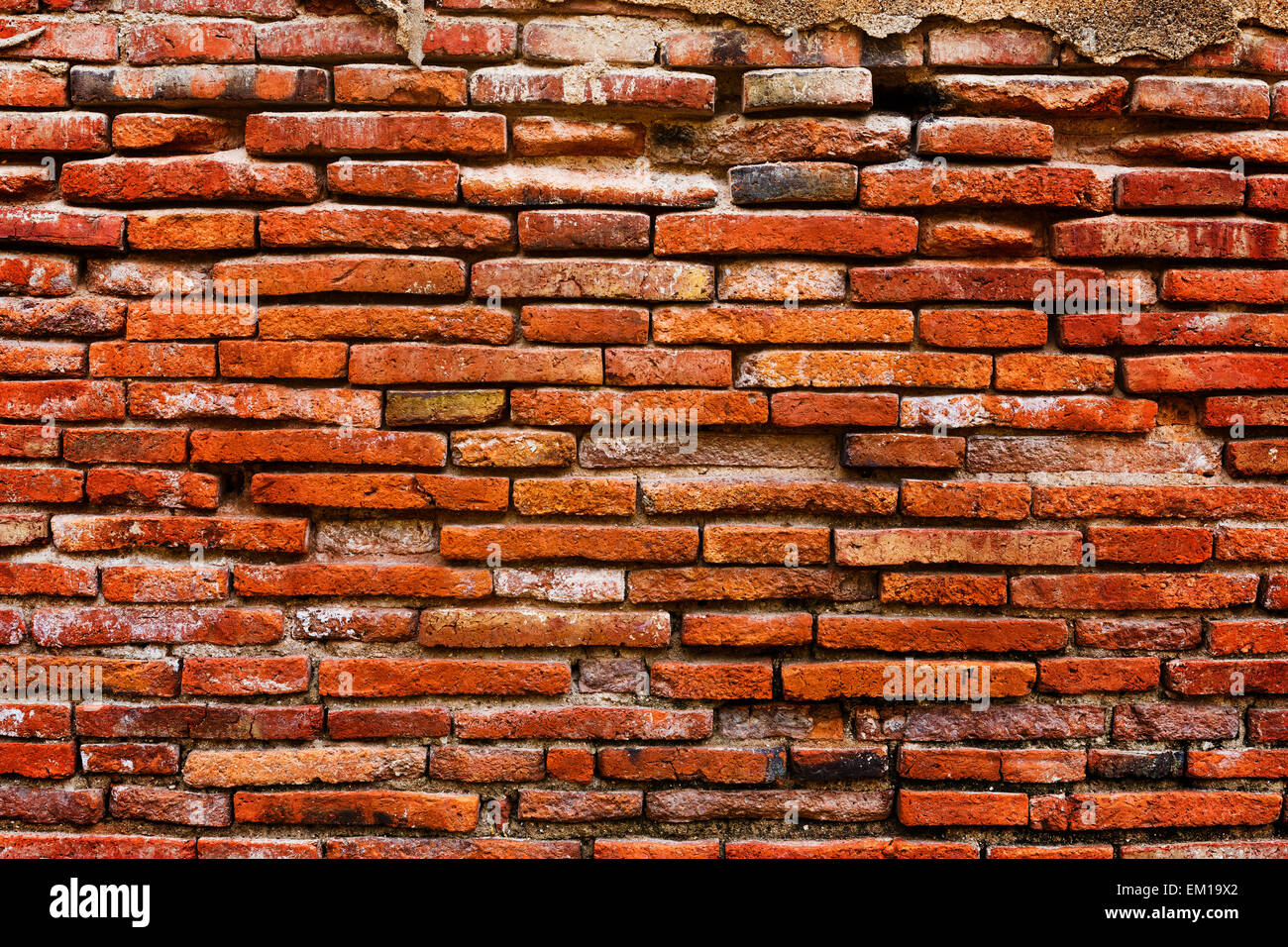 Detail of ancient brick wall Stock Photo - Alamy