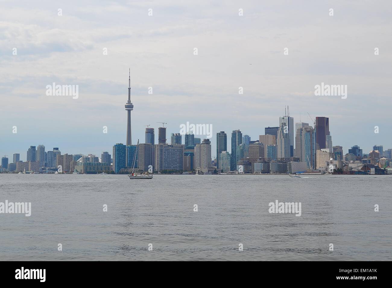 Downtown Toronto from the Toronto Island Park Stock Photo - Alamy