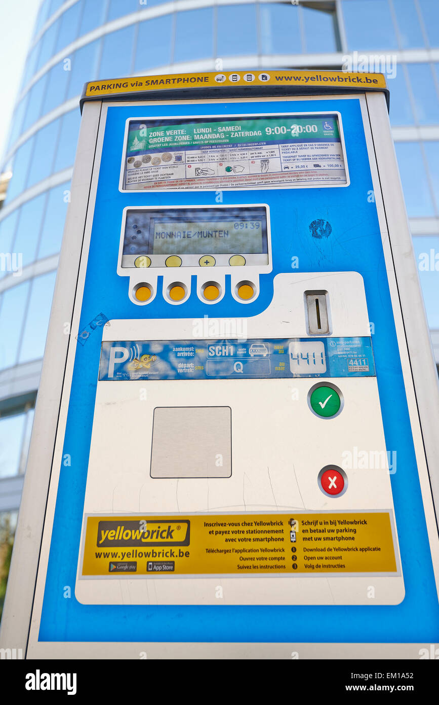 Brussels powered solar parking meter. Parking solutions have been ...