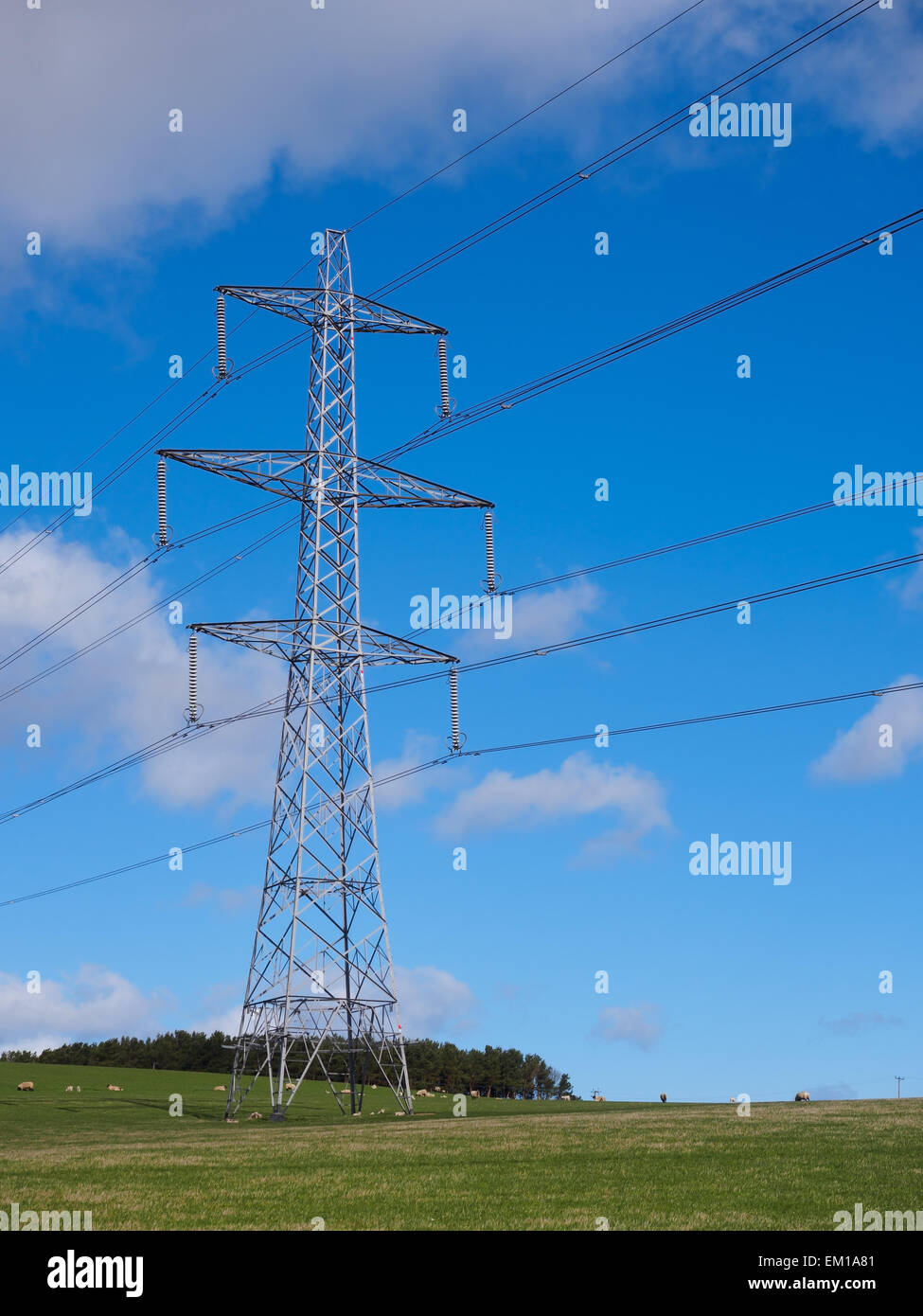Electricity pylons scotland hi-res stock photography and images - Alamy