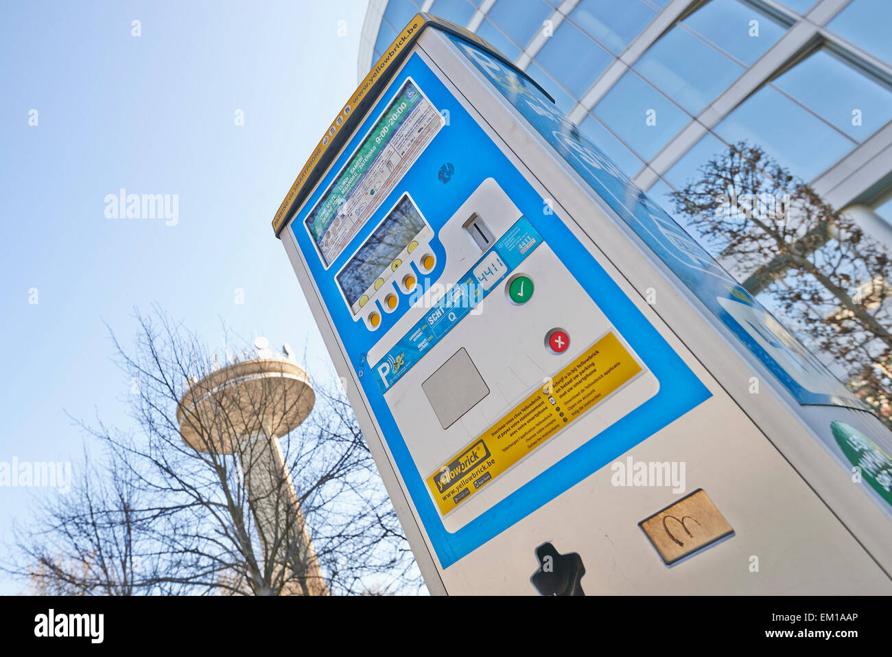 Brussels powered solar parking meter. Parking solutions have been ...