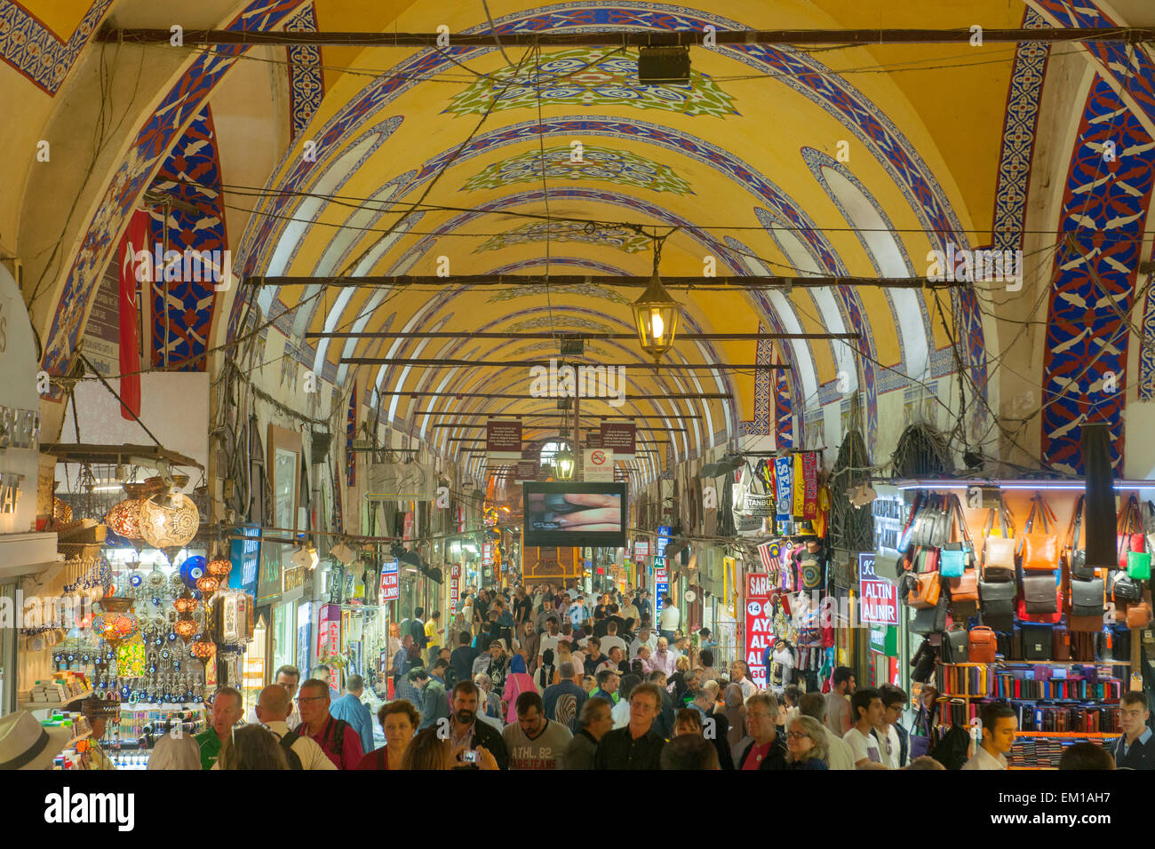 Türkei, Istanbul, Grosser Bazaar, türkisch Kapali Carsi, das ...