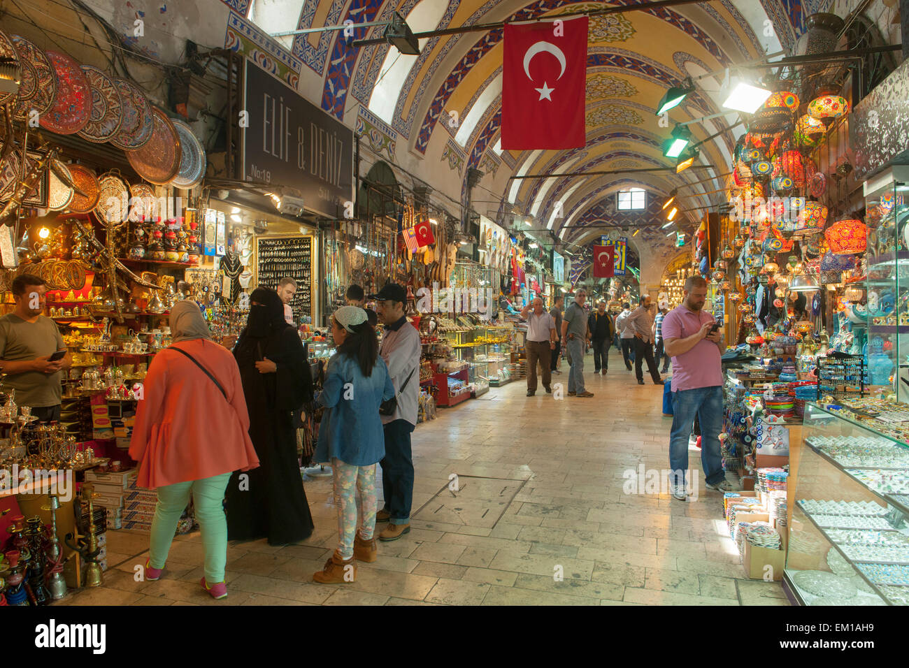Türkei, Istanbul, Grosser Bazaar, türkisch Kapali Carsi, das ...
