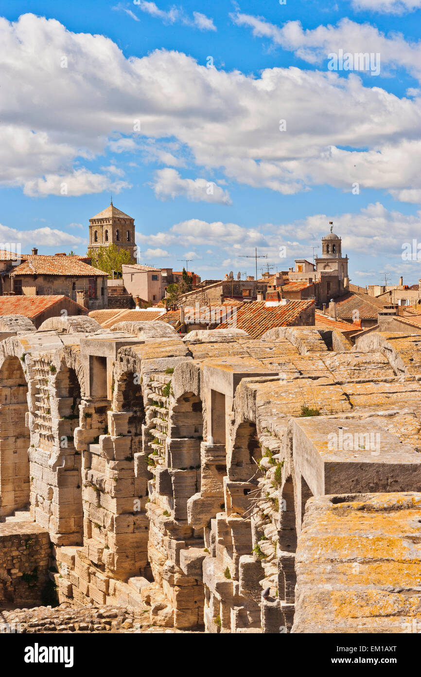 France, Arles, cityscape, Amphitheatre Stock Photo - Alamy