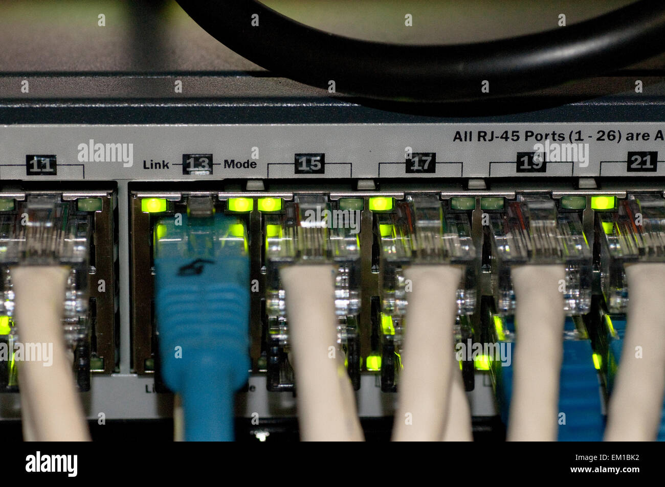 Ethernet Network Switch with ethernet cables Stock Photo - Alamy Ethernet Network Switch with ethernet cables Stock Photo - Alamy