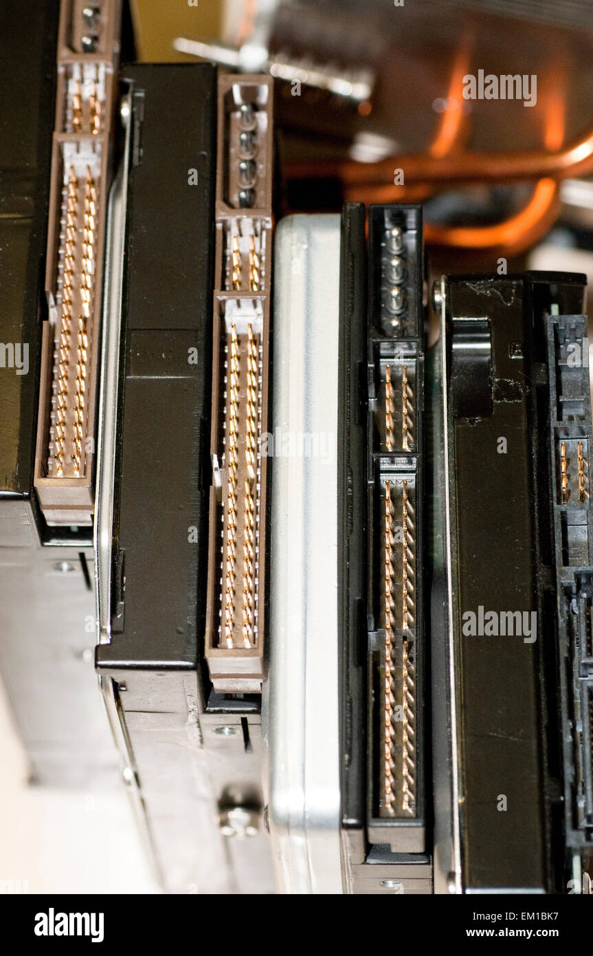 details of hard disk drive Stock Photo - Alamy