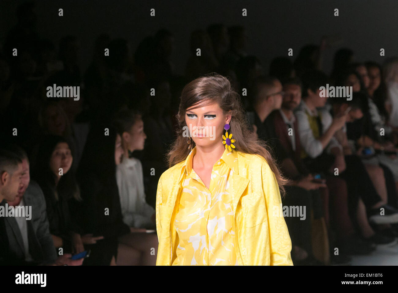 Sydney, Australia. 15th Apr, 2015. Models on the catwalk to showcase ...