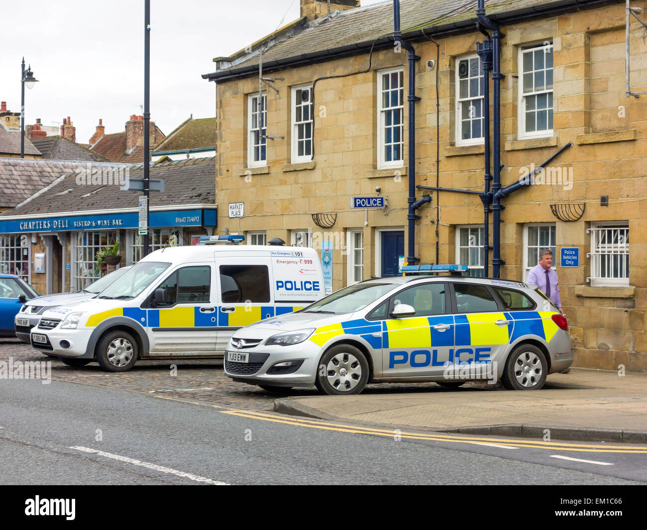 Police station in Stokesley North Yorkshire Stock Photo - Alamy