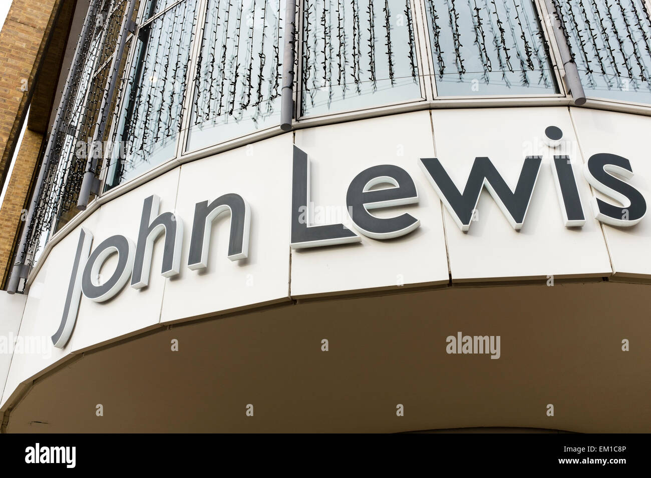 John lewis sign hi-res stock photography and images - Alamy