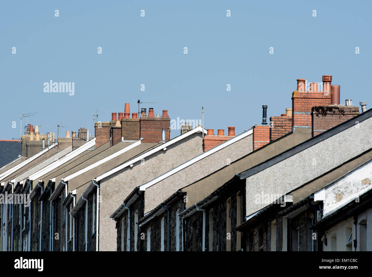 Terraced housing in Blaenavon, Torfaen, Wales, UK Stock Photo - Alamy