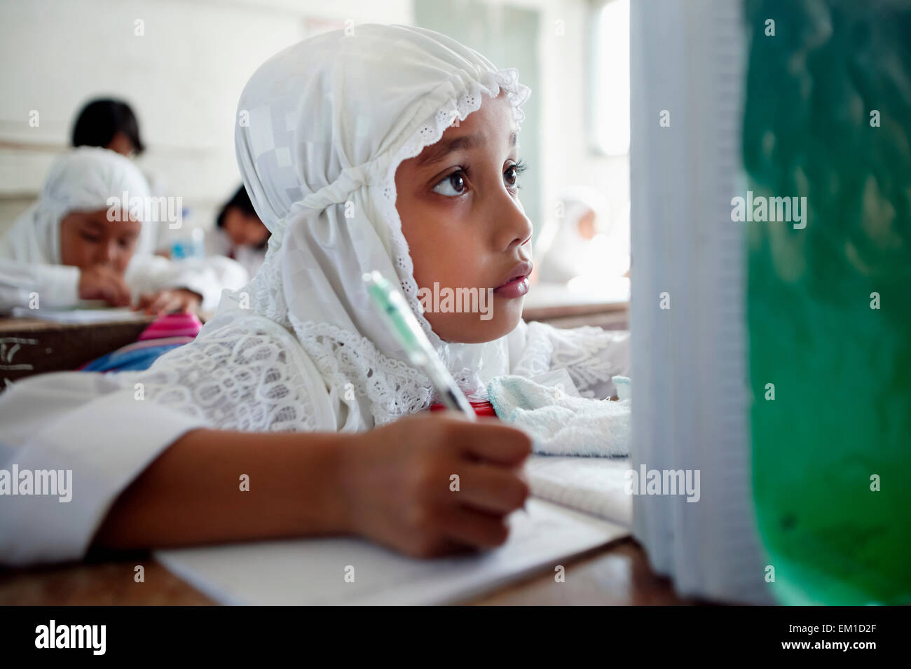 Classroom,Indonesia,School Girls,Aceh Province Stock Photo - Alamy