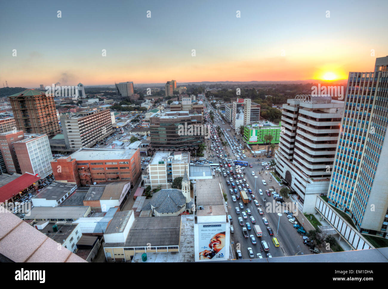 Harare traffic hi-res stock photography and images - Alamy
