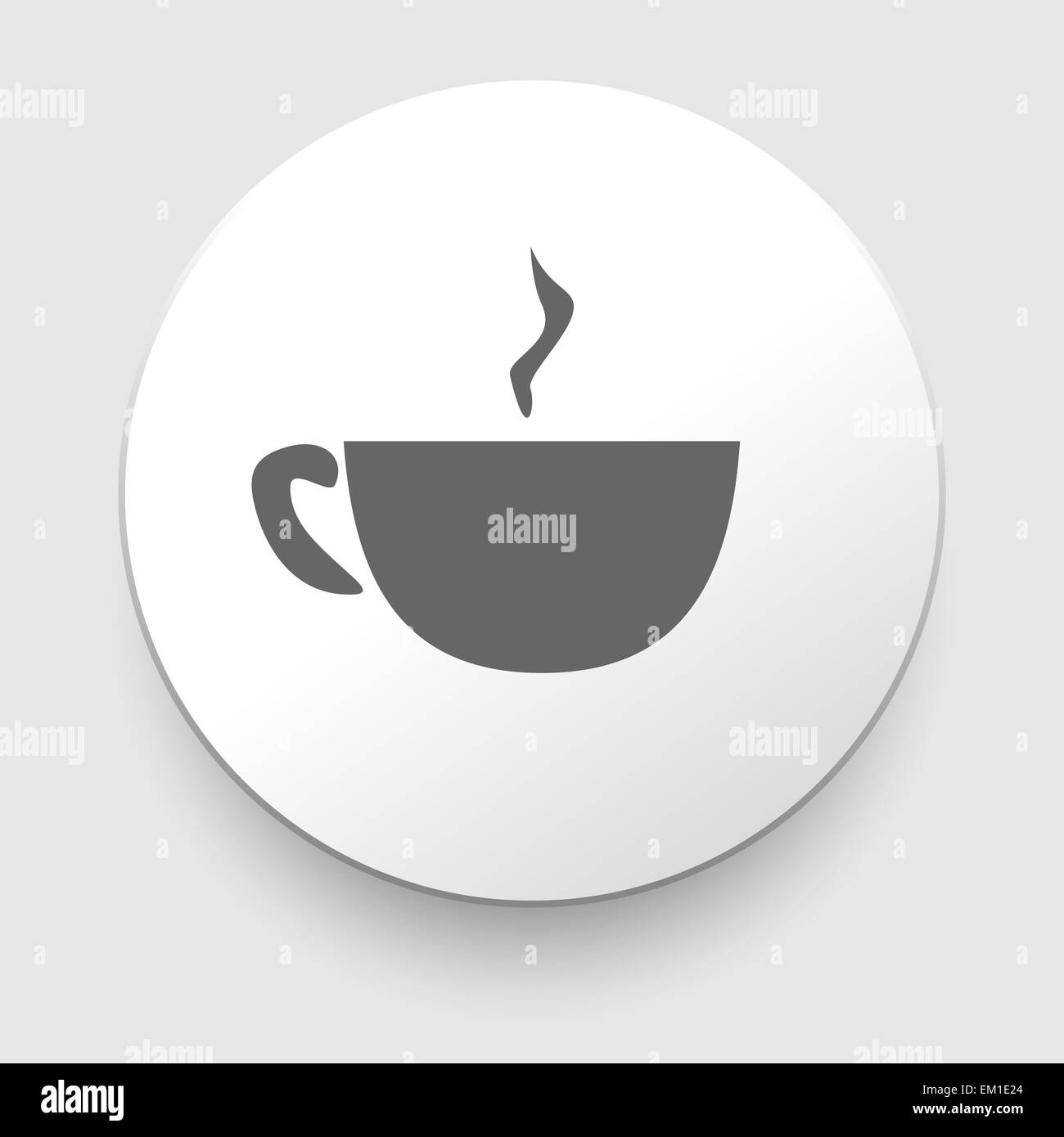 Coffee cup espresso hot Black and White Stock Photos & Images - Alamy
