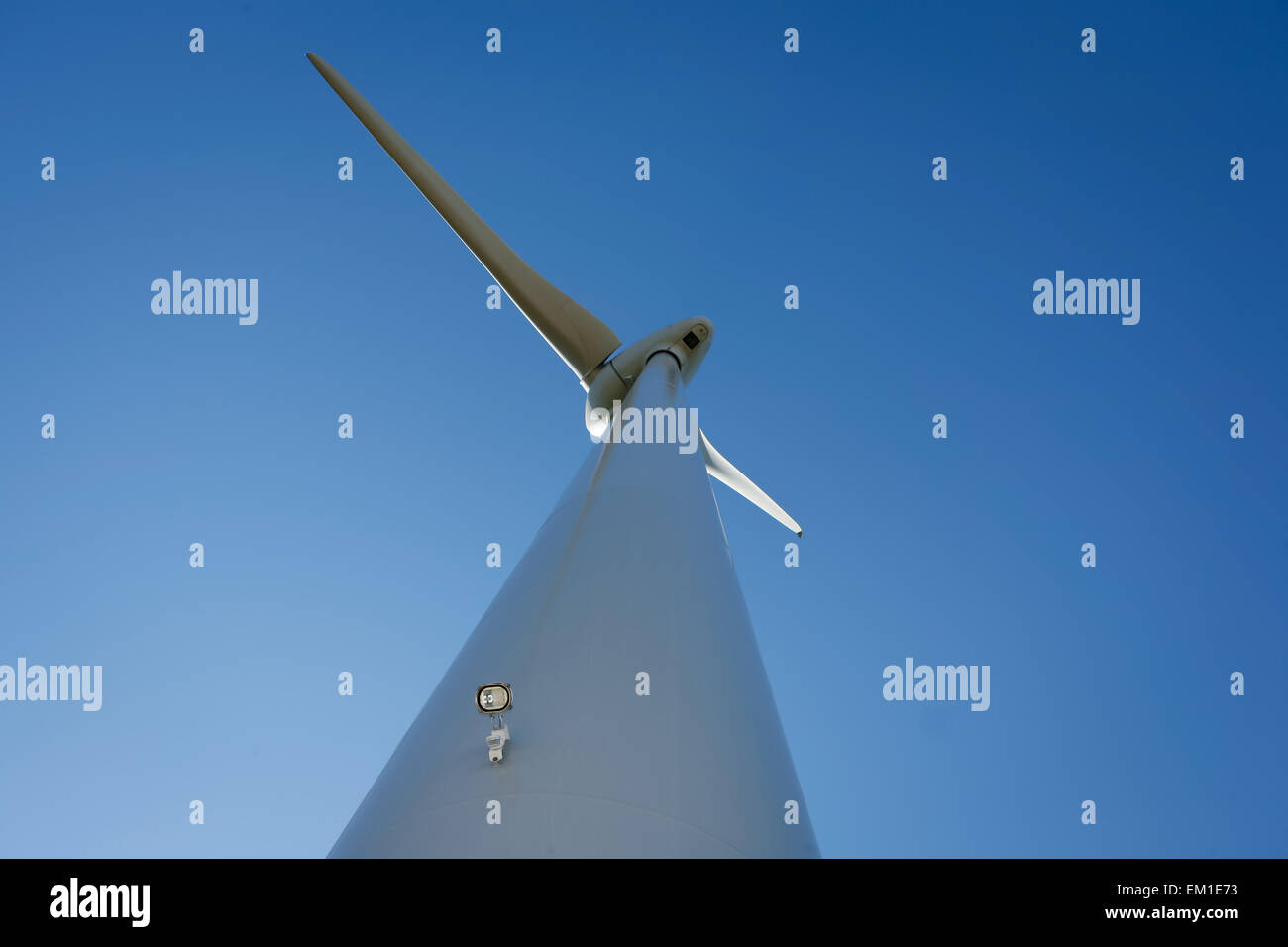 Wind Turbines on a modern windmill farm for alternative energy ...